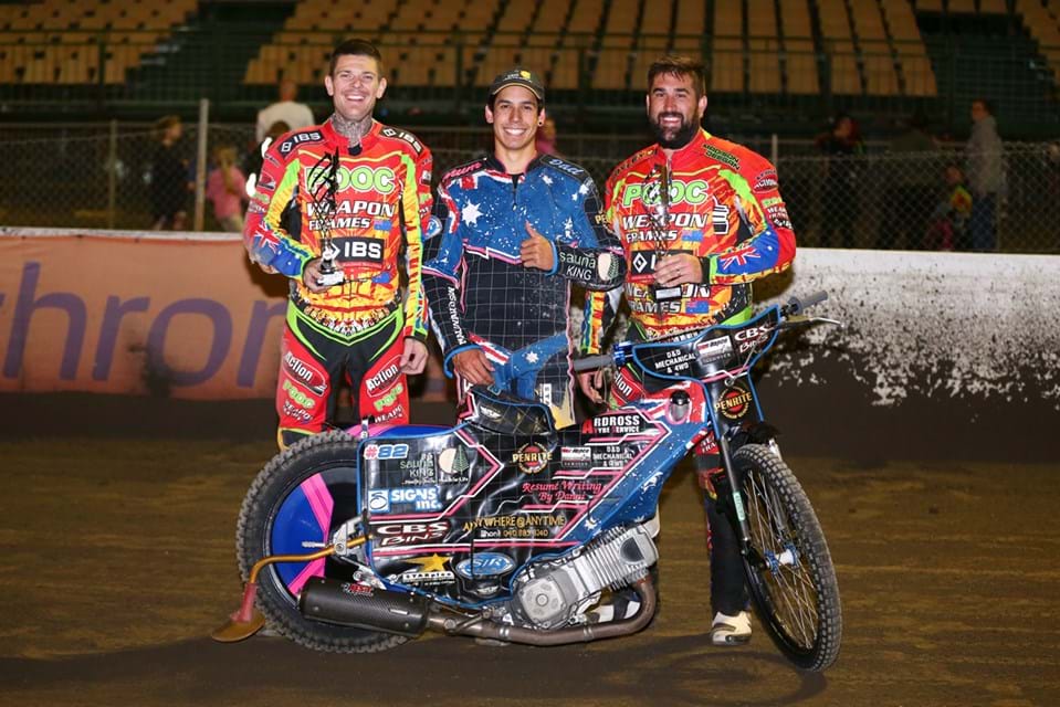 Dakota Ballantyne and Tim Bichard/Adam Pascoe the new Gillman track ...