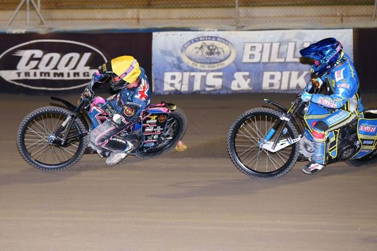 Dakota Ballantyne and Tim Bichard/Adam Pascoe the new Gillman track ...