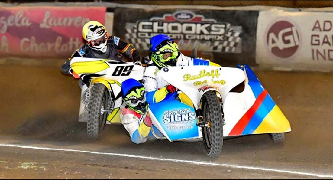 Sidecar Super Series at Gillman Speedway