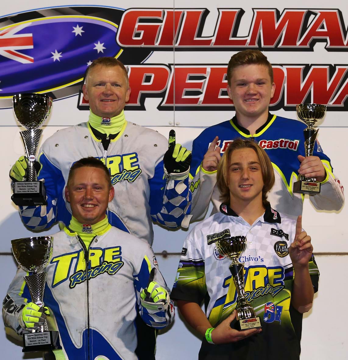 Another Treloar family double at Gillman Speedway