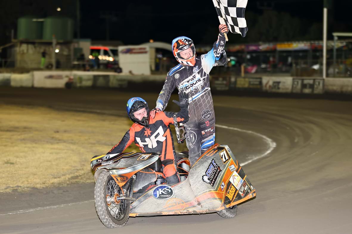 Hudson and Spear win Gillman Sidecar Championship