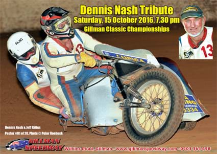 Gillman Classic Championships / Dennis Nash Tribute shirts and posters ...